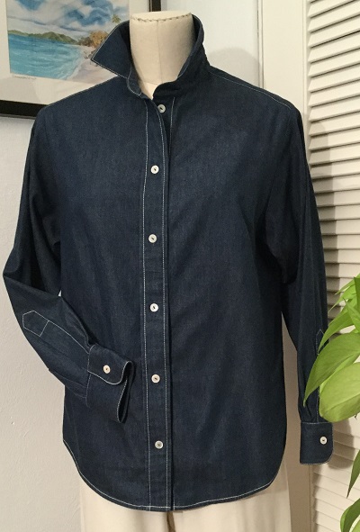 Stitch to Style: Two-thread Stitching on a Classic Shirt