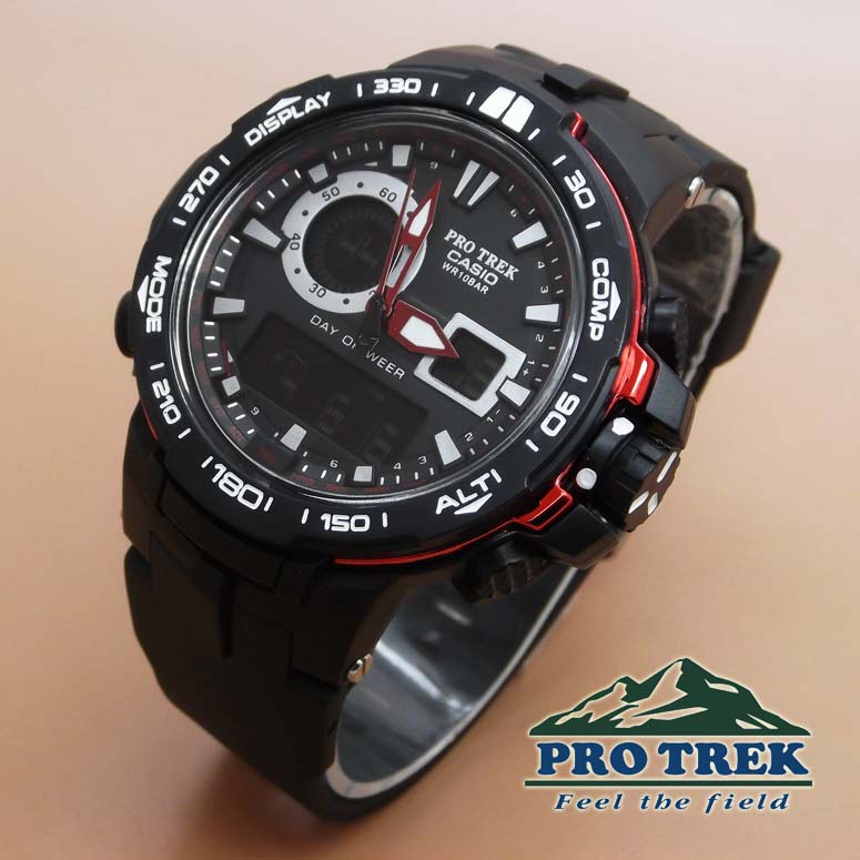 model jam tangan casio protrek original murah - Jam Tangan Elegan Wanita