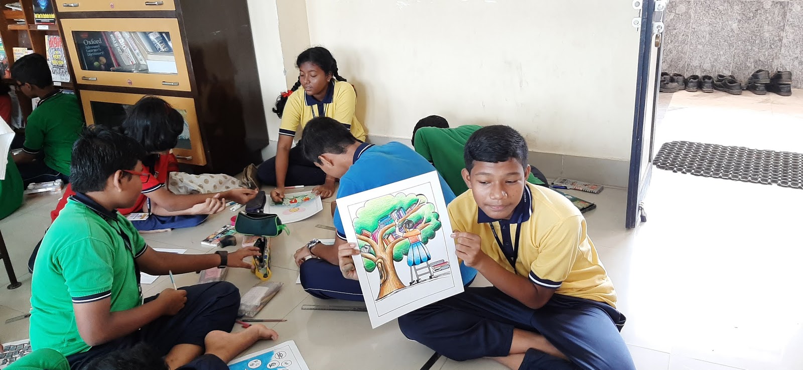 Poster Making Competition - 2019 ~ Library, KV No.4 Bhubaneswar