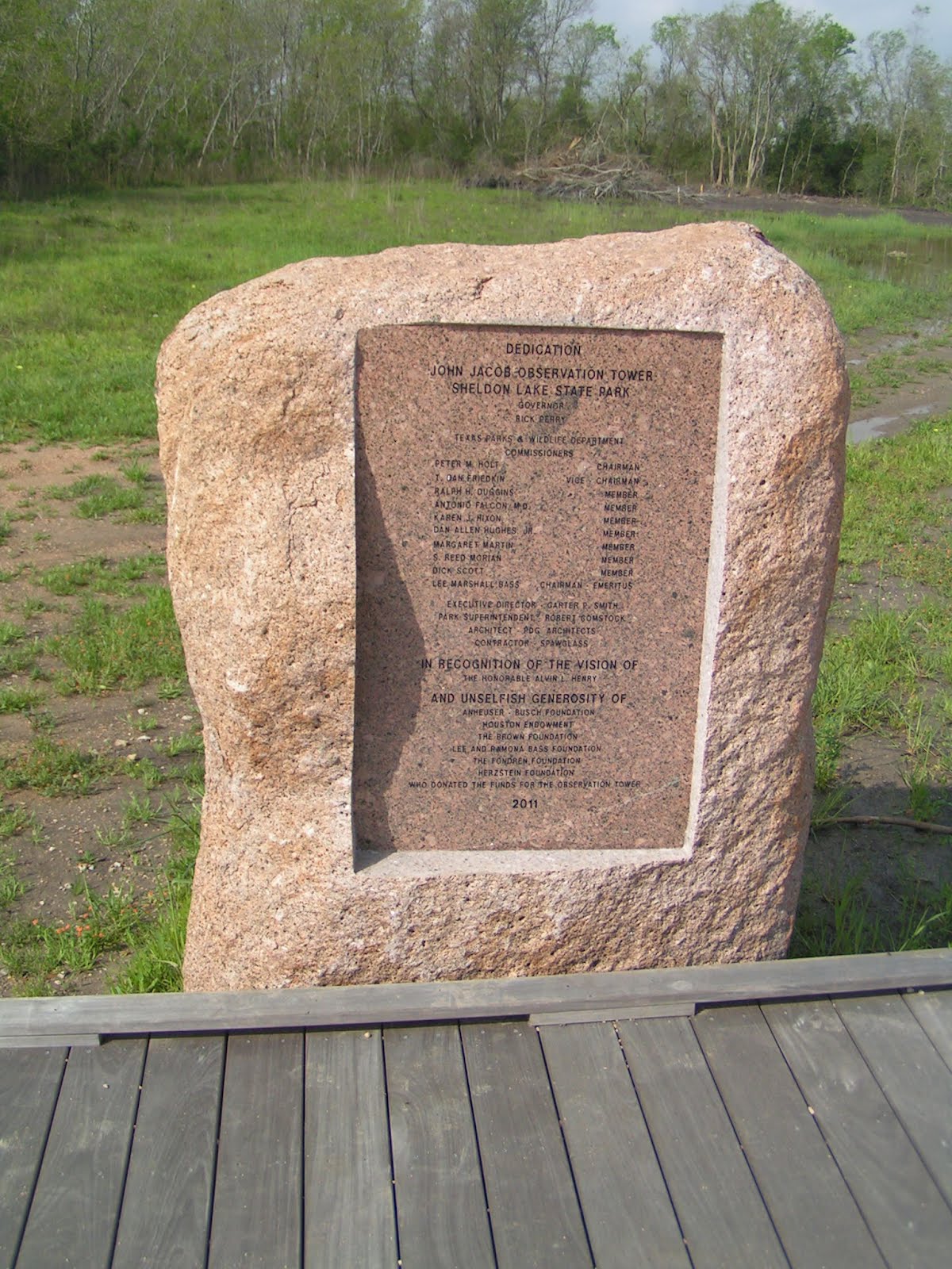 View from the Passenger Window: The Observation Tower at Sheldon Lake ...