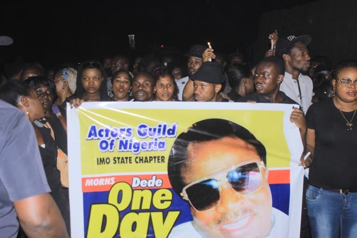 Photos From Imo State's AGN's Candle Night For Comedian Dede-One-Day ...