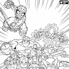 Female Superhero Coloring Pages