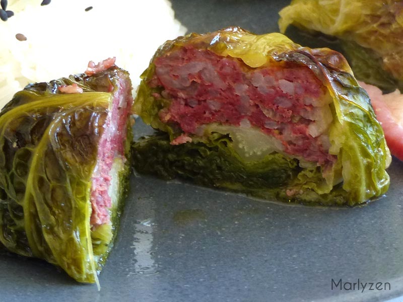 Choux farcis au four | Marlyzen, cuisine revisitée