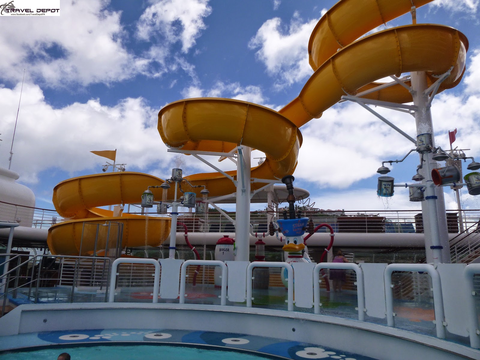 Pool areas aboard the Disney Magic Cruise Ship | Travel Depot