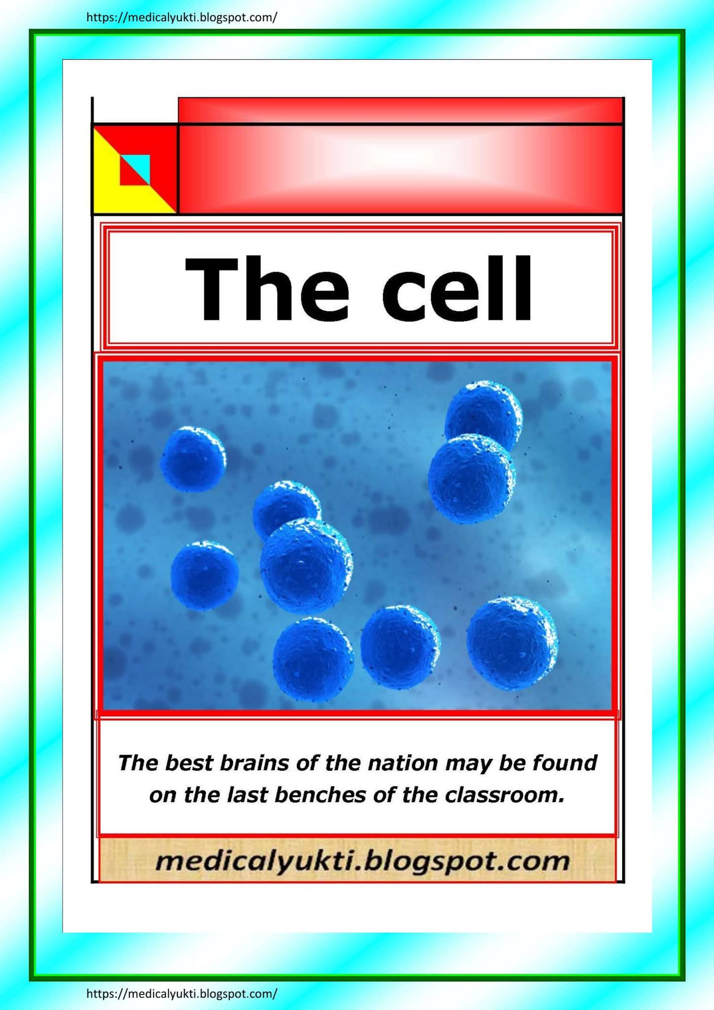 Cell Anatomy and Physiology - Medical Yukti