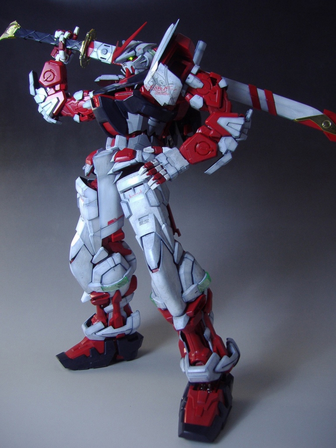 Painted Build: PG 1/60 Gundam Astray Red Frame