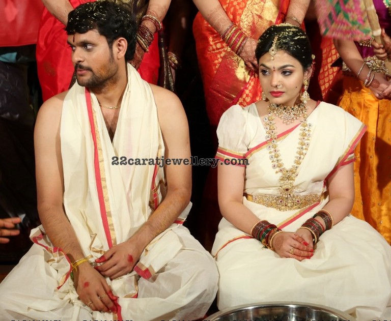 Tanikella Bharani Son Wedding - Jewellery Designs