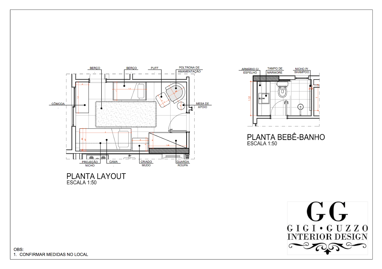 ㅤ: Projeto By GIGI GUZZO: Quarto de Bebe.