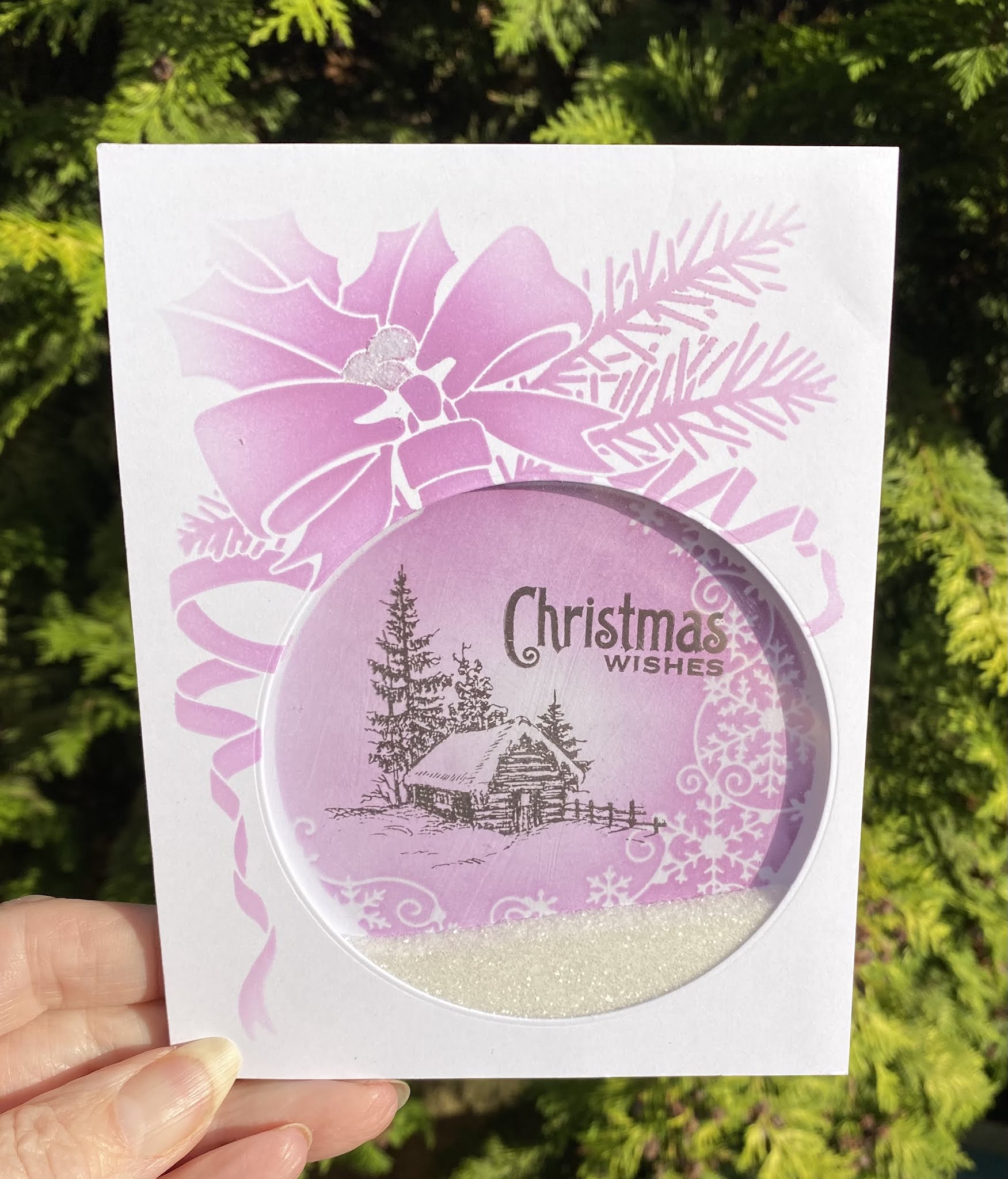 Jackie's Craft Creations: Sweet Poppy Bauble Stencil