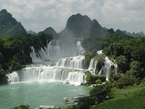China Waterfalls Image Wallpaper | Free Waterfalls Wallpaper HD