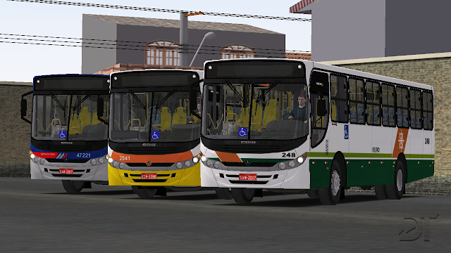 OMSI 2 - Caio Apache VIP II MB OF-1722M e VW 17.230 EOD - Ônibus, mapas ...