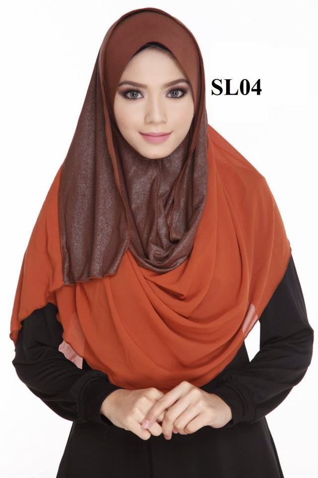 TUDUNG DAN SHAWL LABUH : SHAWL LABUH LYNN