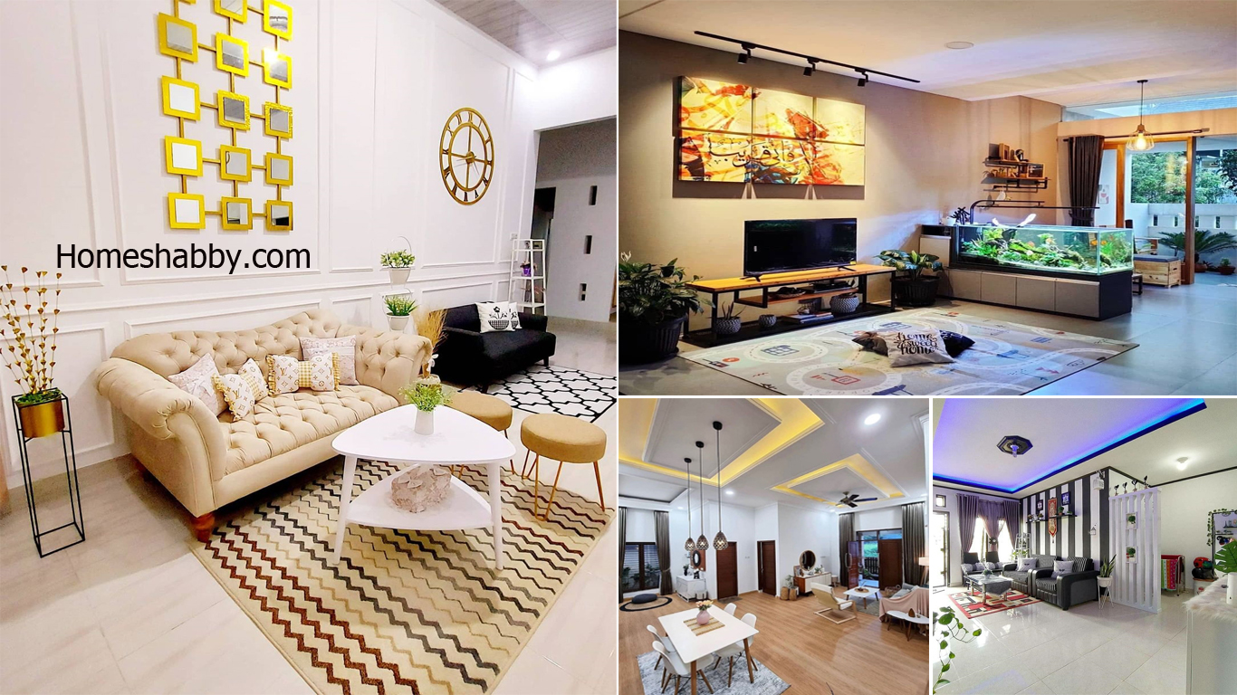 Desain Ruang Tamu Minimalis Ukuran 3 x 3 Konsep Open Space Terlihat ...