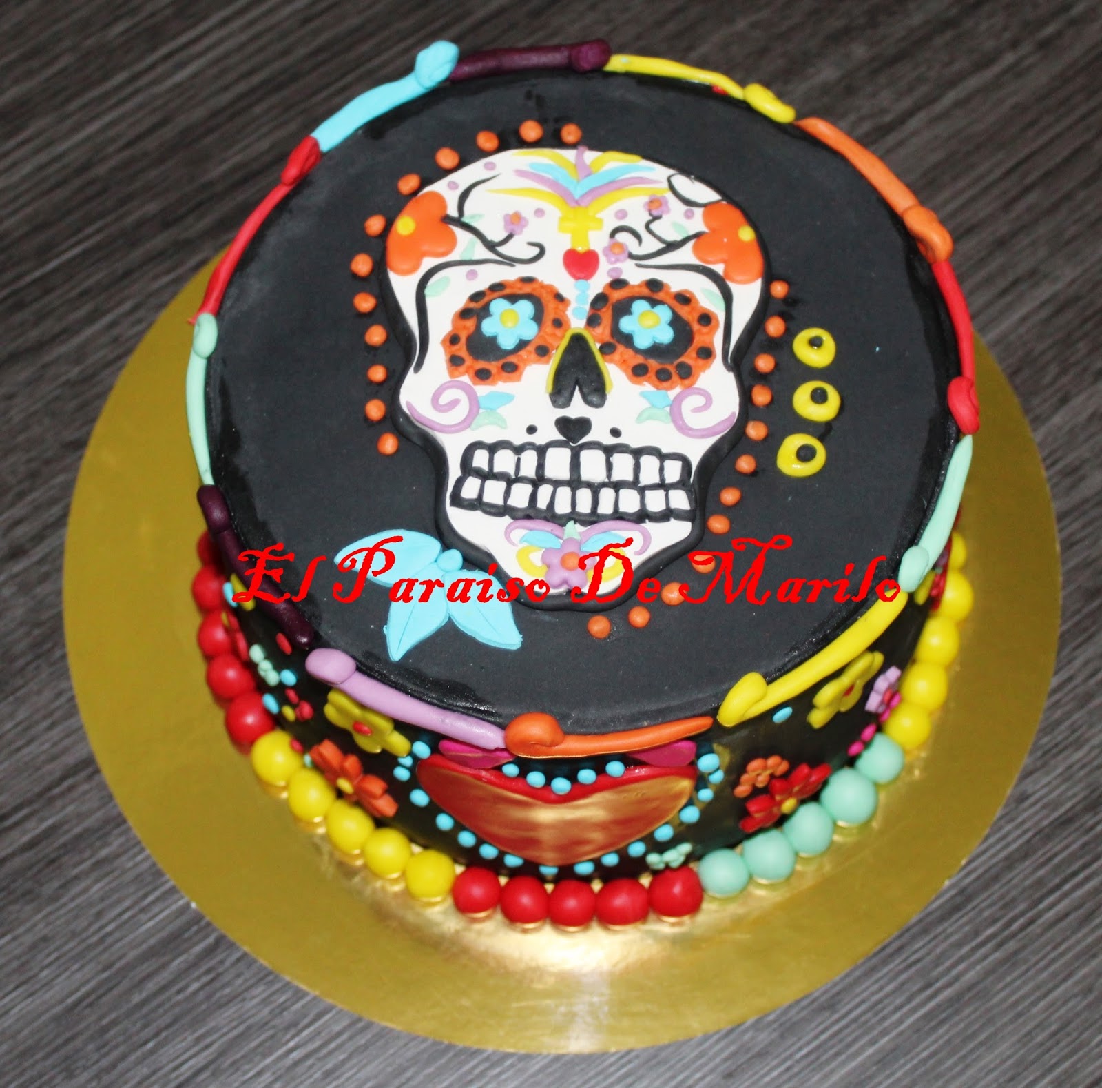 EL PARAISO DE MARILO: Catrina cake