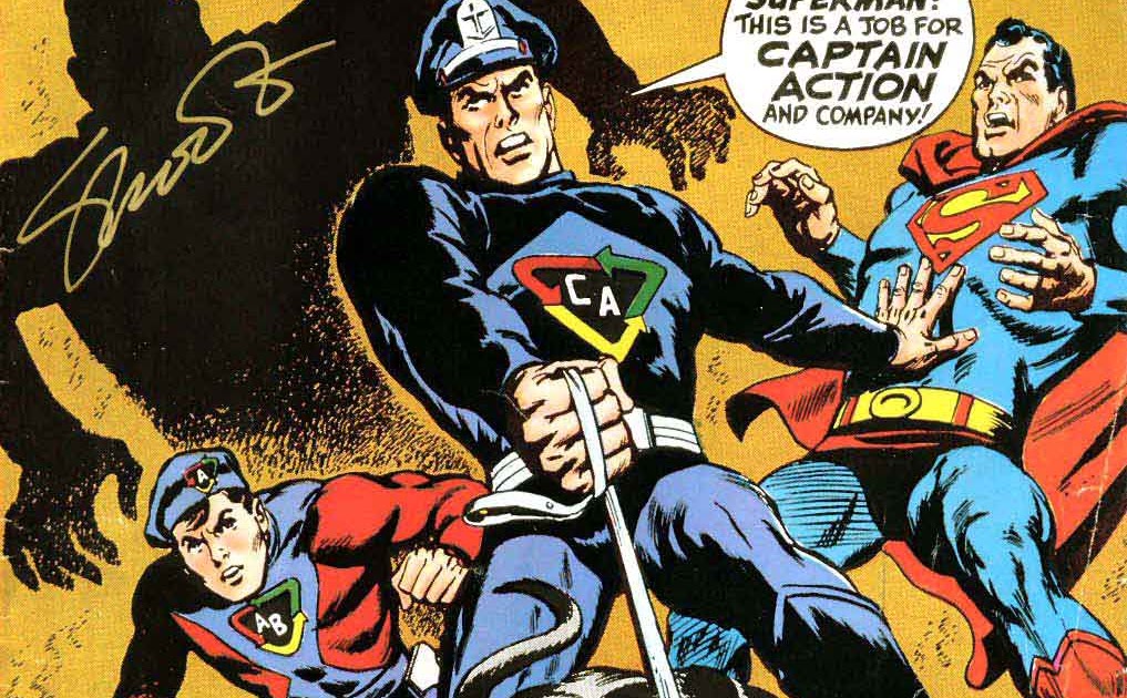 Captain Action #1 - Wally Wood art + 1st appearance - Pencil Ink