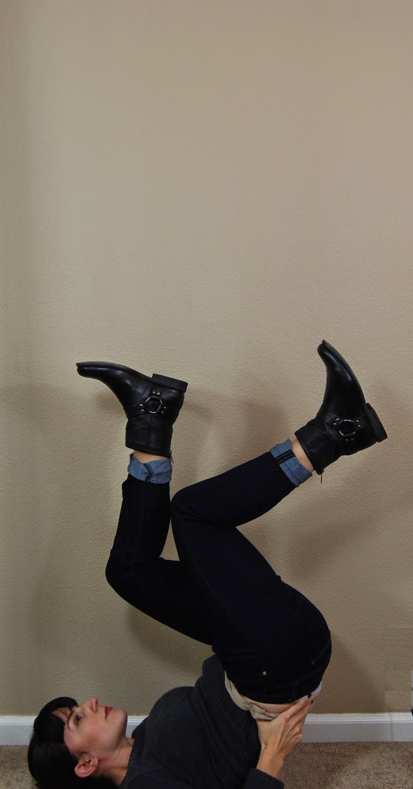 miss ally jean: Frye Harness Boot and Watch