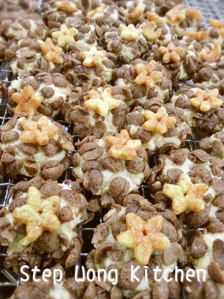 Step Wong Kitchen: Mini Coco Crunch Cookies
