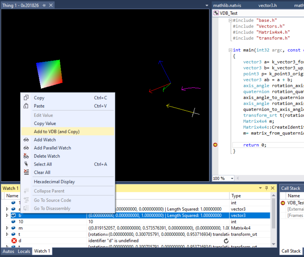 Explorations: Visual Debugger 1
