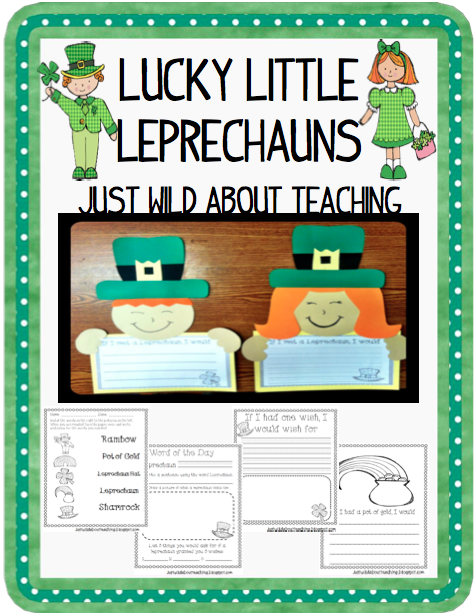 Just Wild About Teaching: Lucky Little Leprechauns