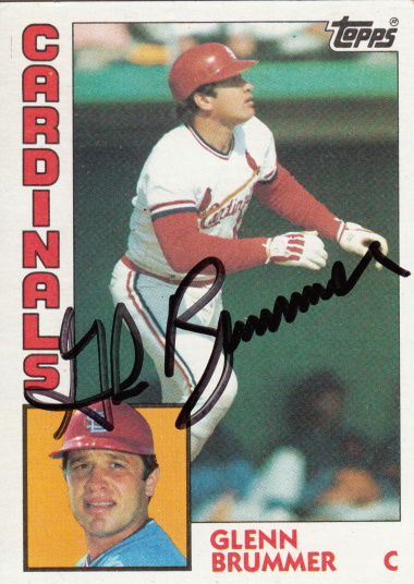 Daily Autograph: Glenn Brummer