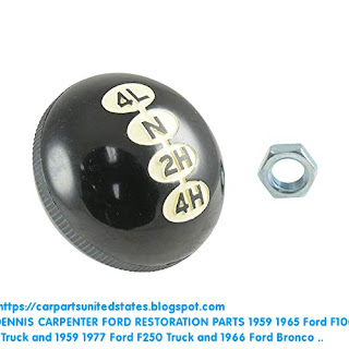 BEST DENNIS CARPENTER FORD RESTORATION PARTS 1959-1965 Ford F100 Truck ...