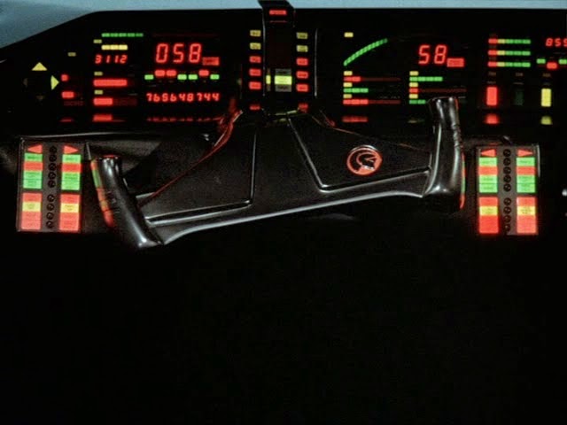 KITT83: Season Four - Gullwing Steering Wheel