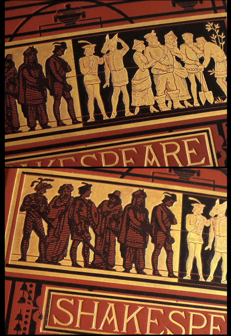 Isfive Antiquarian Books: Ca. 1895 Works of William Shakespeare