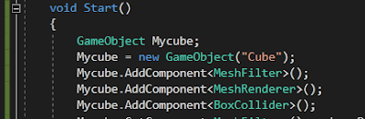 Creating Gamobject, Adding Components and Removing Components using script.