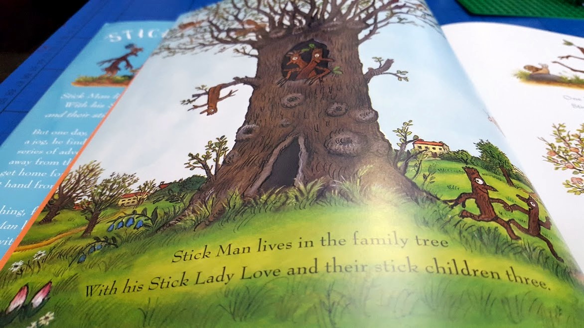 The Brick Castle: Happy Christmas 2015 from Stick Man (Children's Story ...