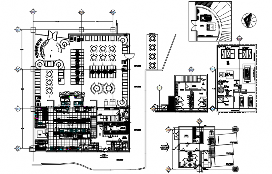Resort Landscape Top View