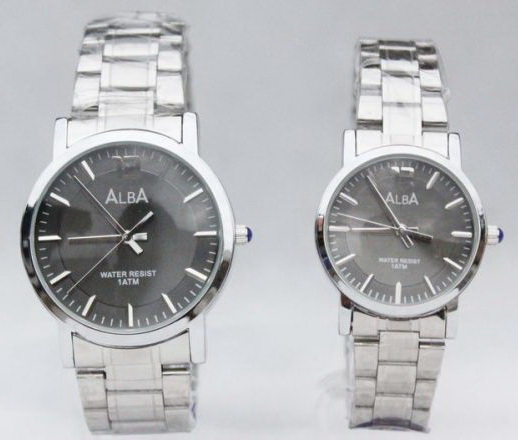JAM TANGAN ALBA COUPLE "AB 029" | Aneka Jam Online Store
