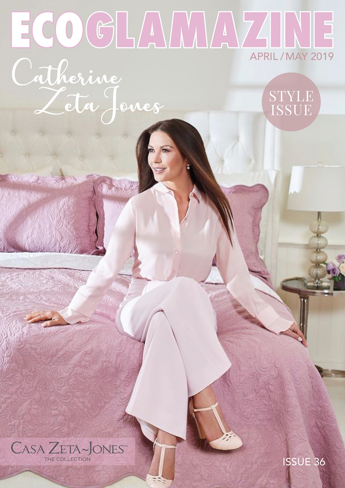 ECO GLAMAZINE: ECO ANGEL: Catherine Zeta Jones