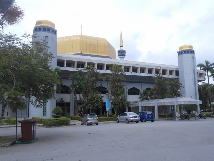 SENI LAMA MELAYU (MALAY OLDEN ART): Masjid (Mosque of) UKM, Bangi