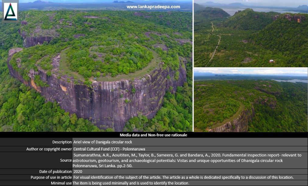 Danigala Mountain | Rumoured Site of Alien Activities in Sri Lanka ...
