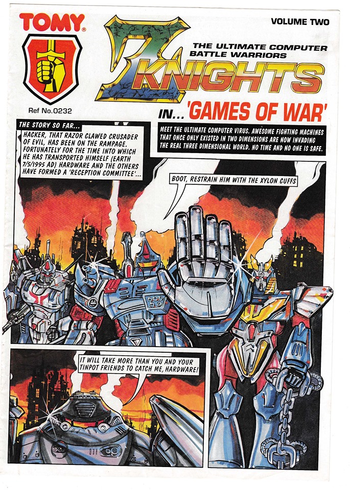 Boys Adventure Comics: Z Knights comic, volume 2 - Games of war