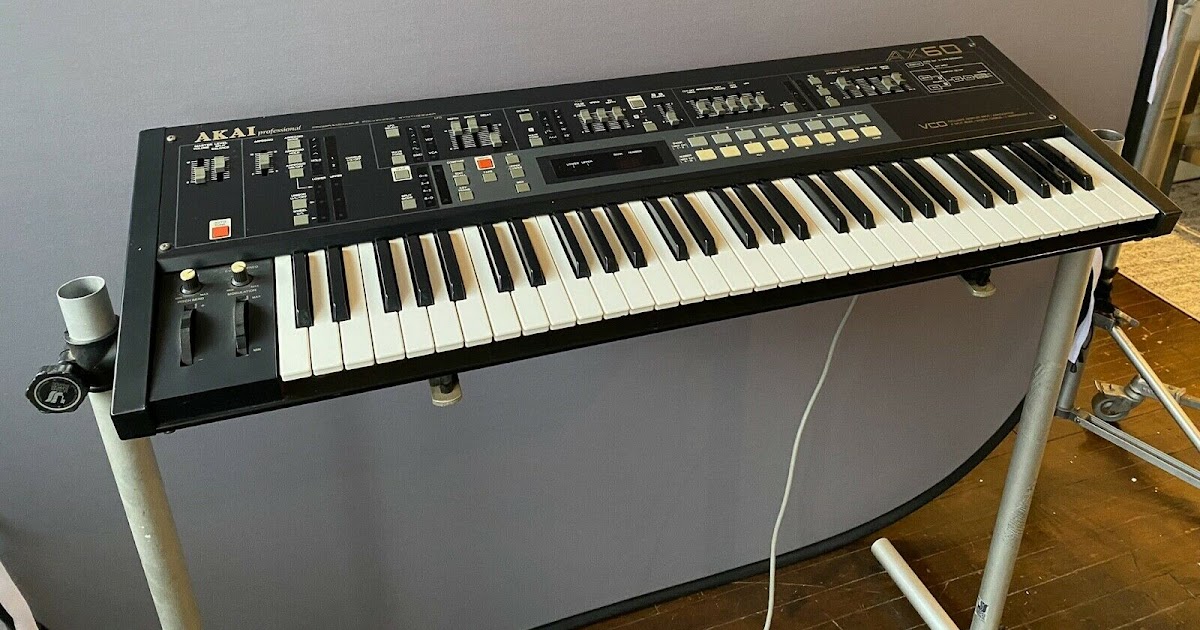 MATRIXSYNTH: Akai AX60 Vintage Analog Synthesizer SN 10425-21433