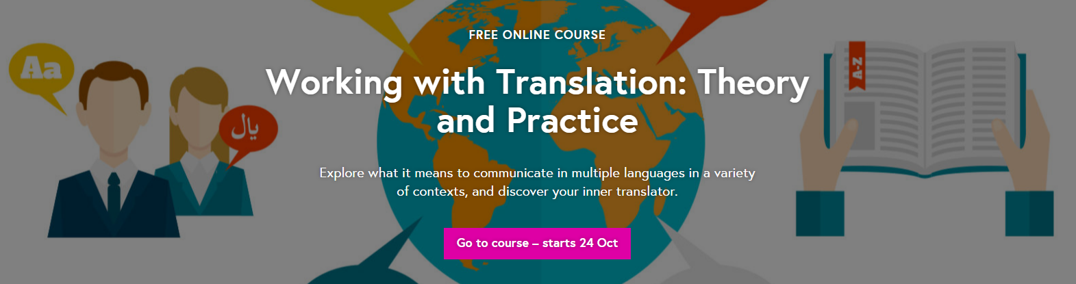 Dica de curso: Working with Translation: Theory and Practice | Formação ...