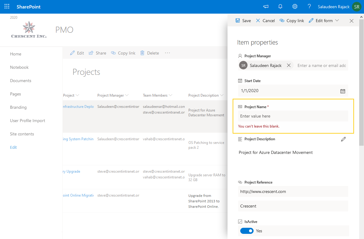 SharePoint Online: How to Change Required Field Settings in a List or Library? - SharePoint Diary
