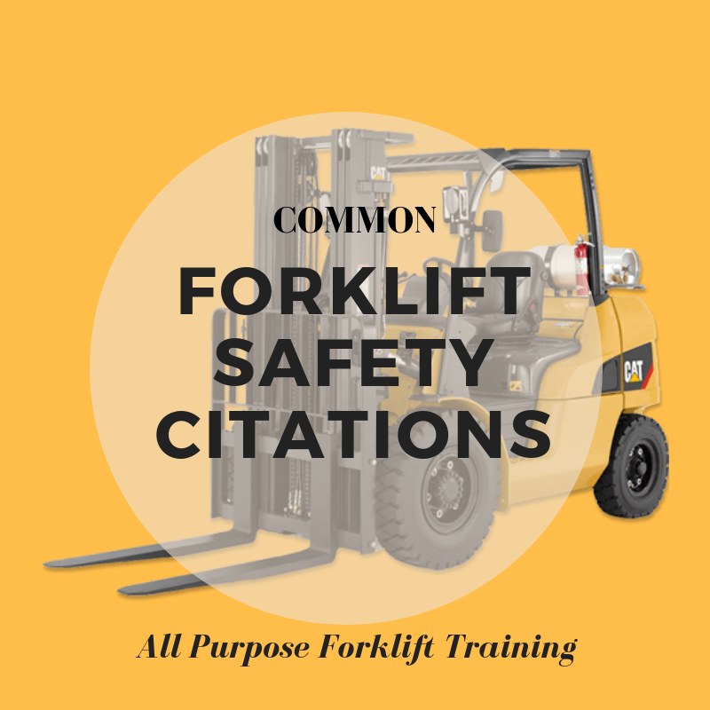 Forklift Safety Citations
