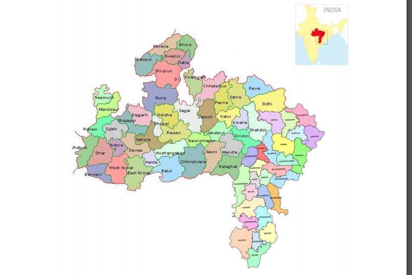 पुराना मध्यप्रदेश सीपी एवं बरार | Old MP C.P. and Barar - GK in Hindi ...