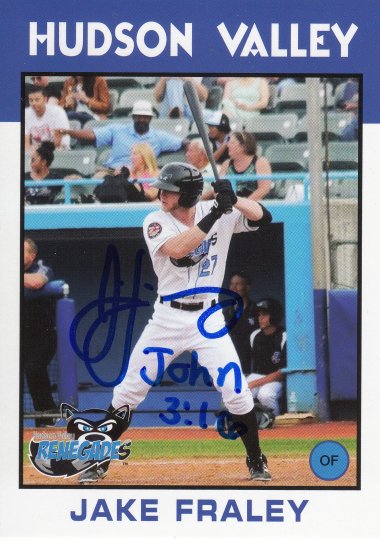 Daily Autograph: Jake Fraley