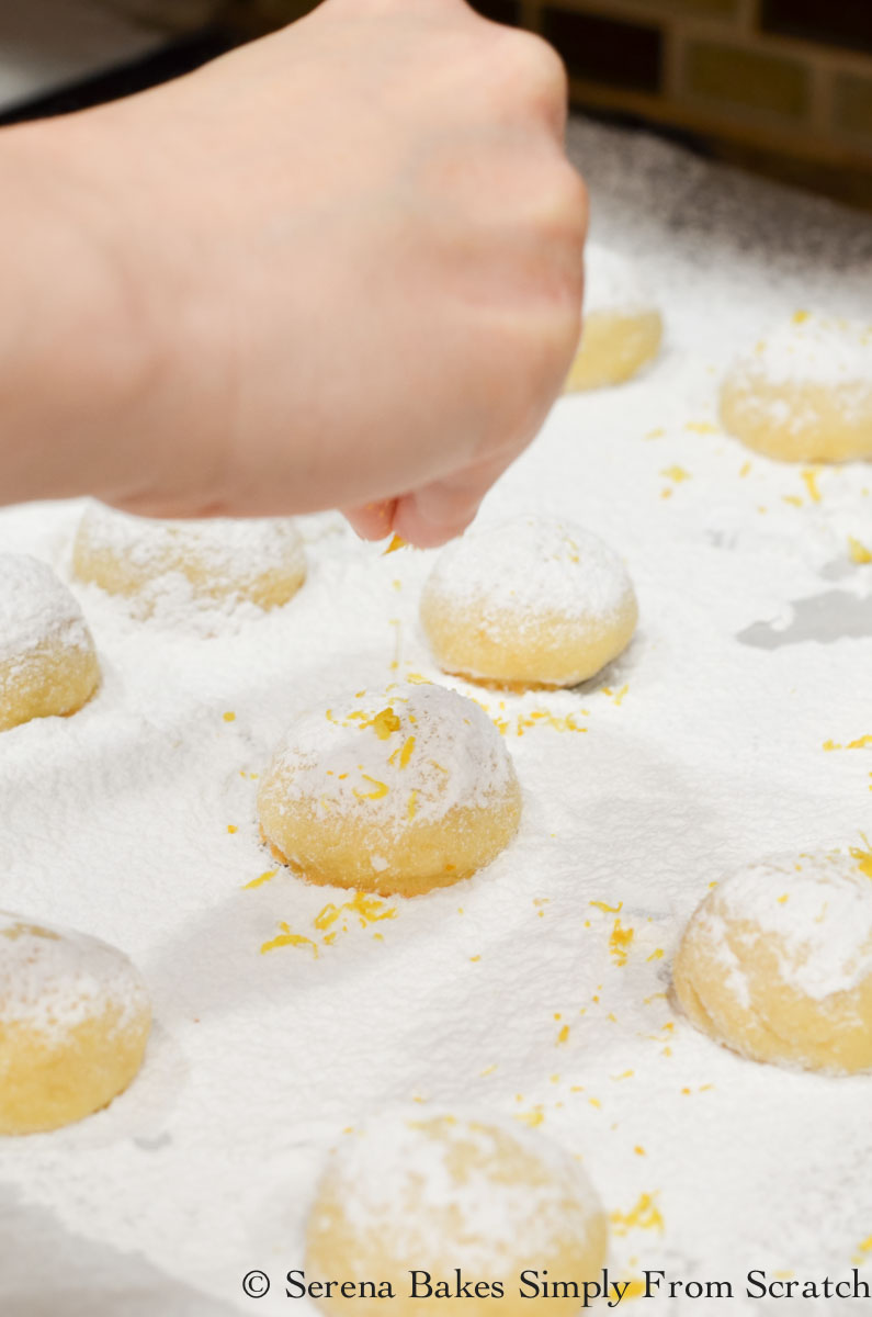 Lemon Snowball Cookies | Serena Bakes Simply From Scratch