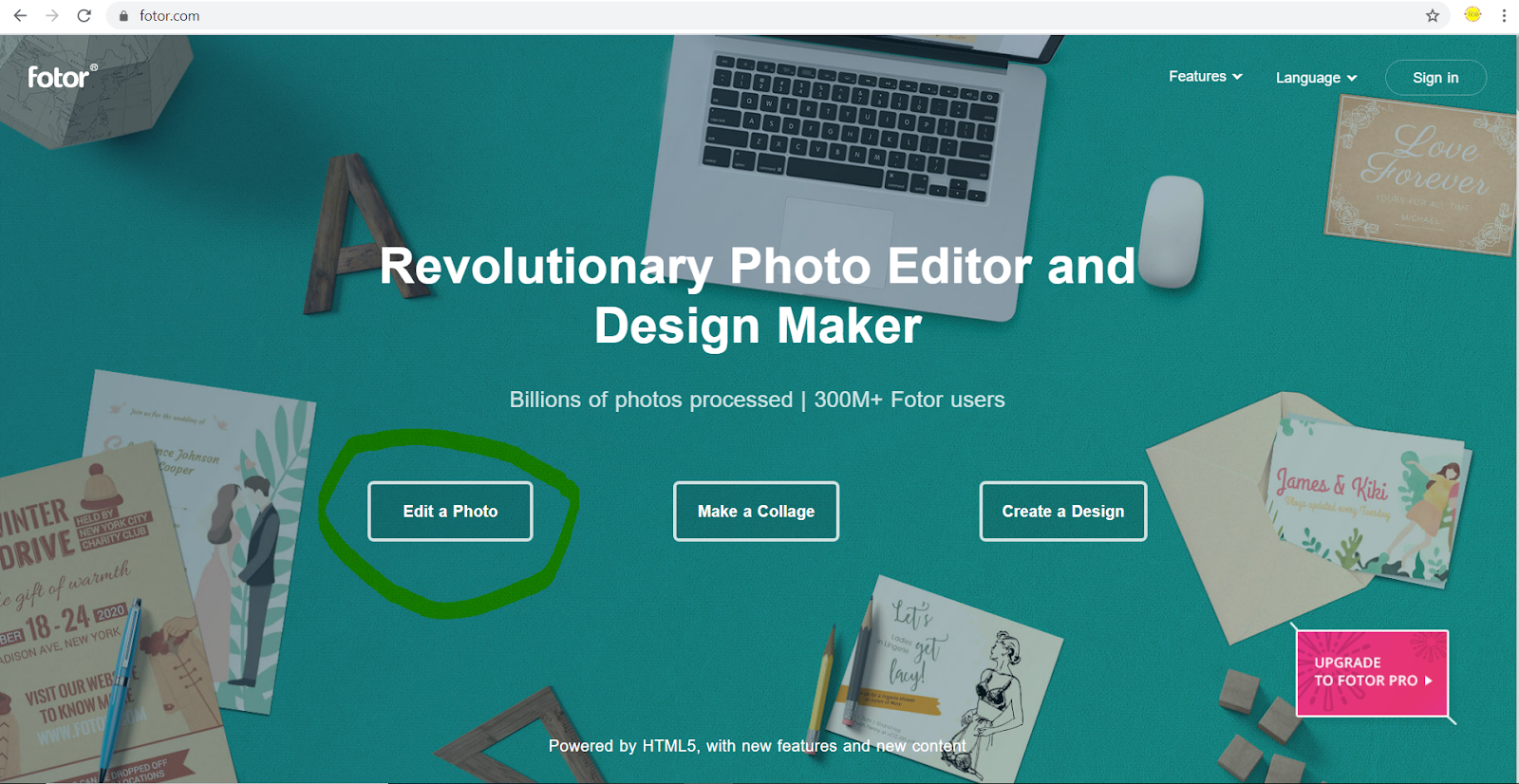 Top 5 best photo designing or Photo editing Websites