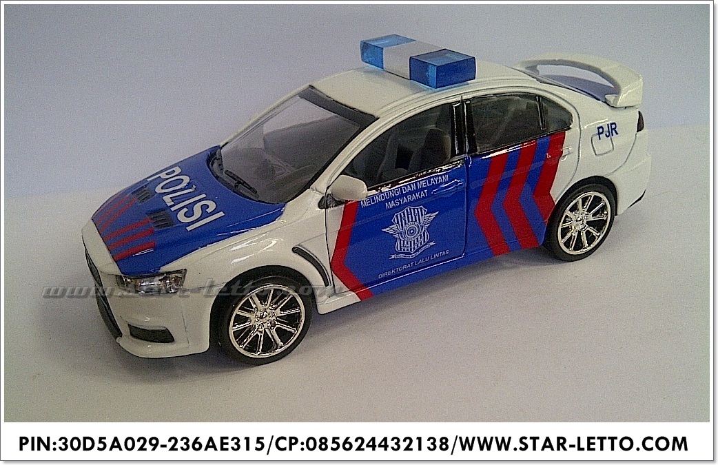 TiGi-Toys: Mitsubishi Lancer Patwal Indonesian Police Custom