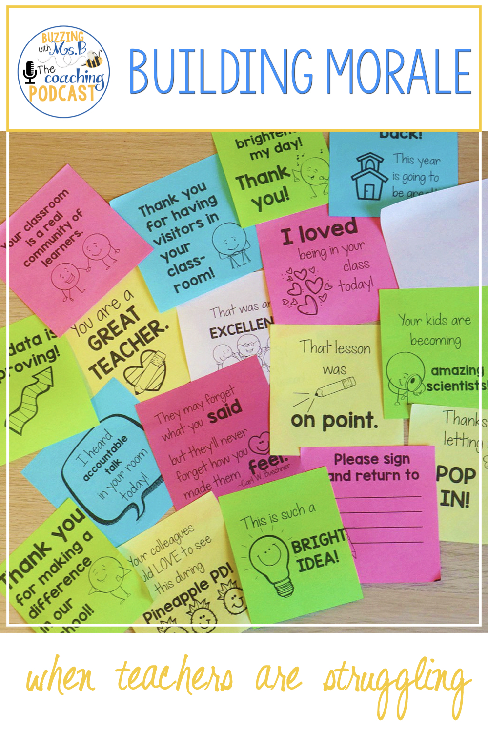 Building Morale as a Coach, Ep. 42 of The Coaching Podcast - Buzzing ...