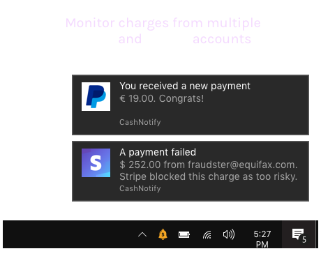 Notification Of Payment Received - Invoice Template