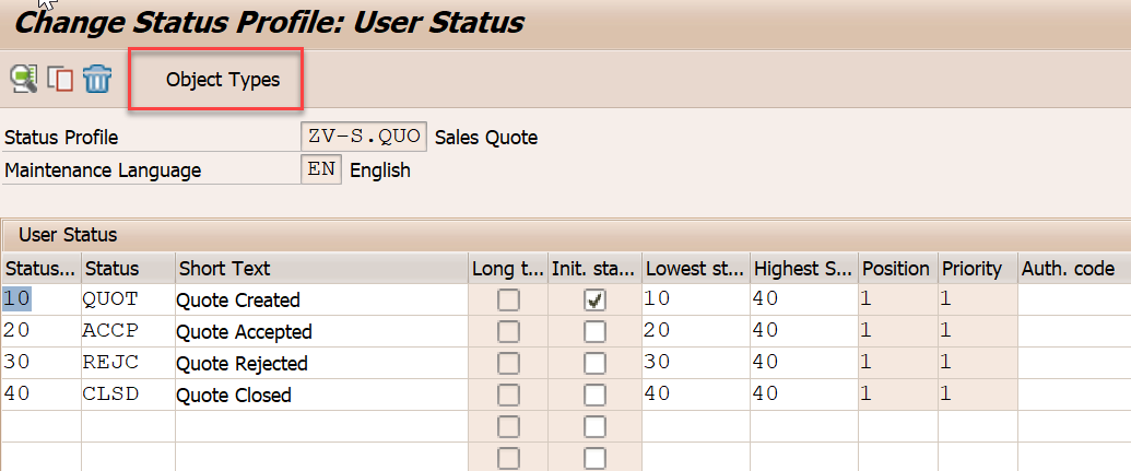 SAP SD/CS/PS /PM : System status and User Status a differentiation