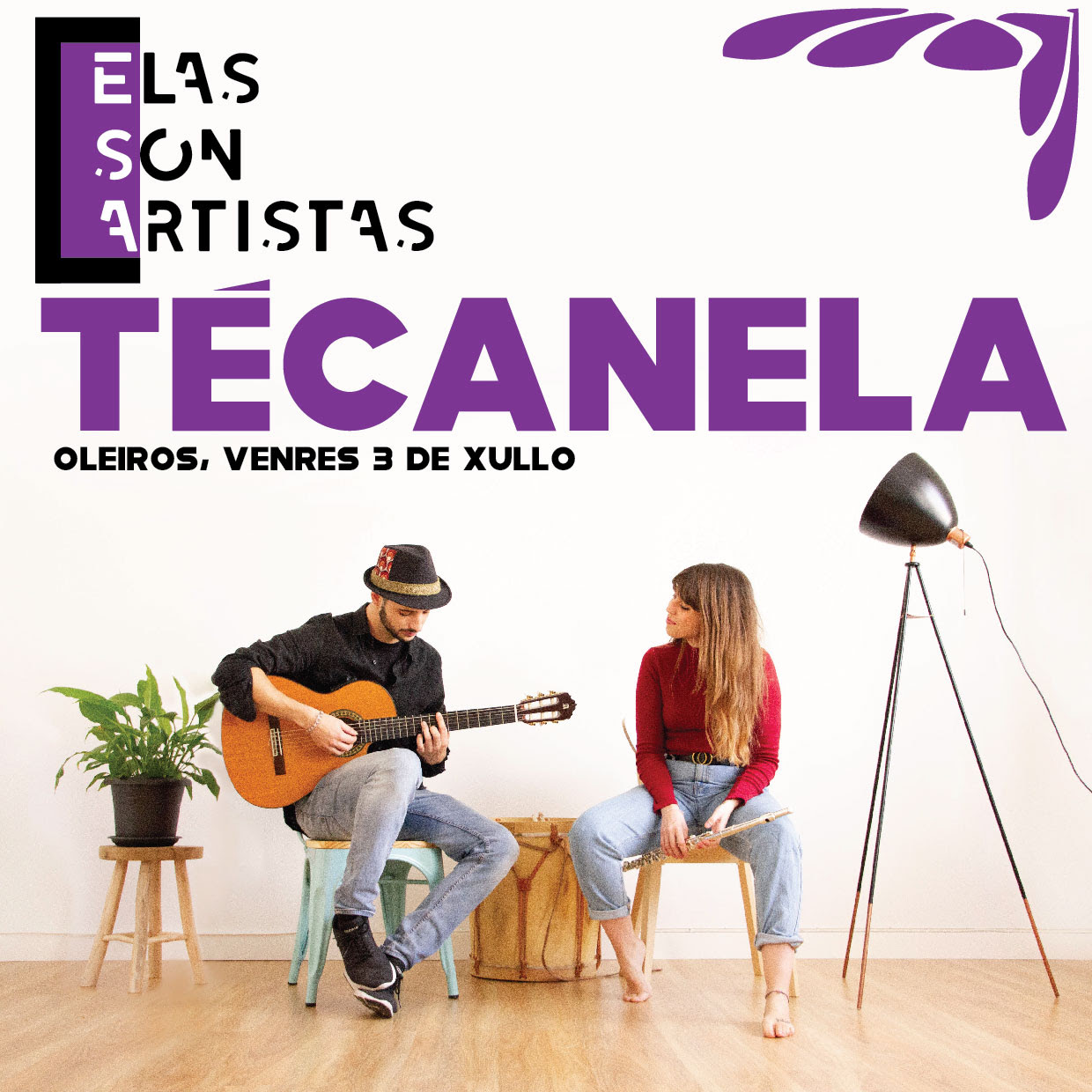 TéCanela, primeira actuación do Ciclo Metropolitano Elas Son Artistas ...