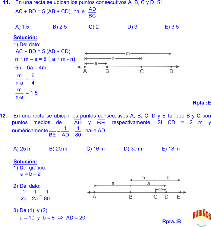 SEGMENTOS PROBLEMAS RESUELTOS DE GEOMETRIA BÁSICA pdf