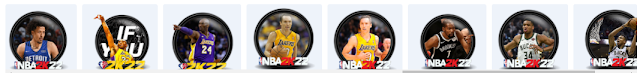 NBA 2K22 NBA Superstars Desktop Icons Pack V3 by Wenshanliu